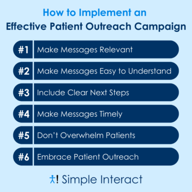 Steps to Implement an Effective Patient Outreach Campaign