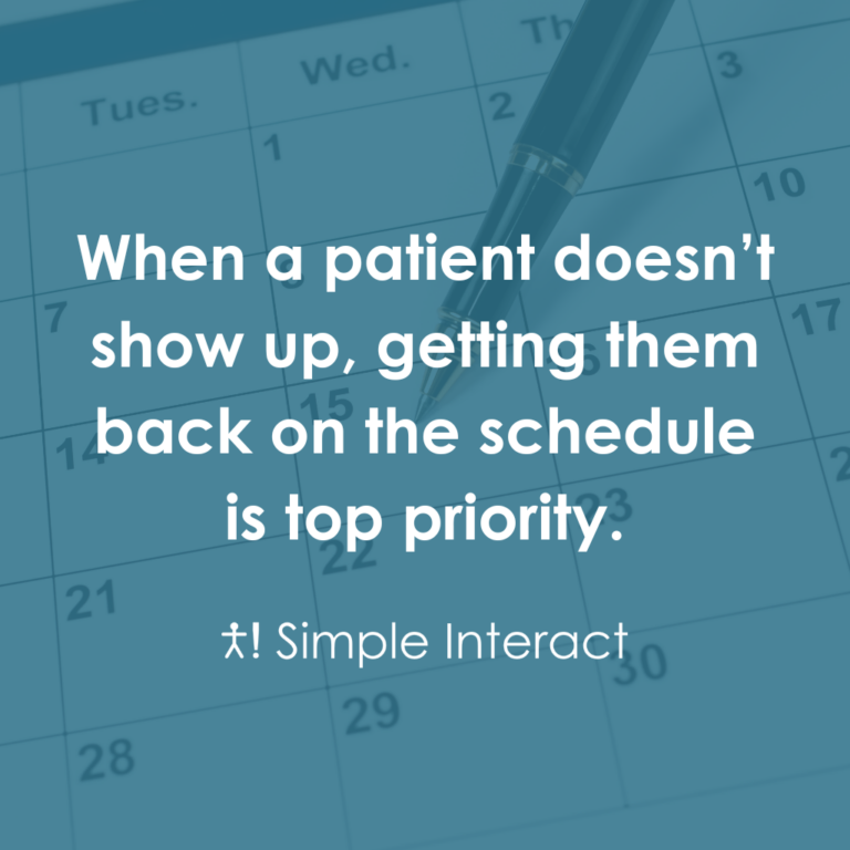 Convert No-Show Appointments into Reschedules Effectively