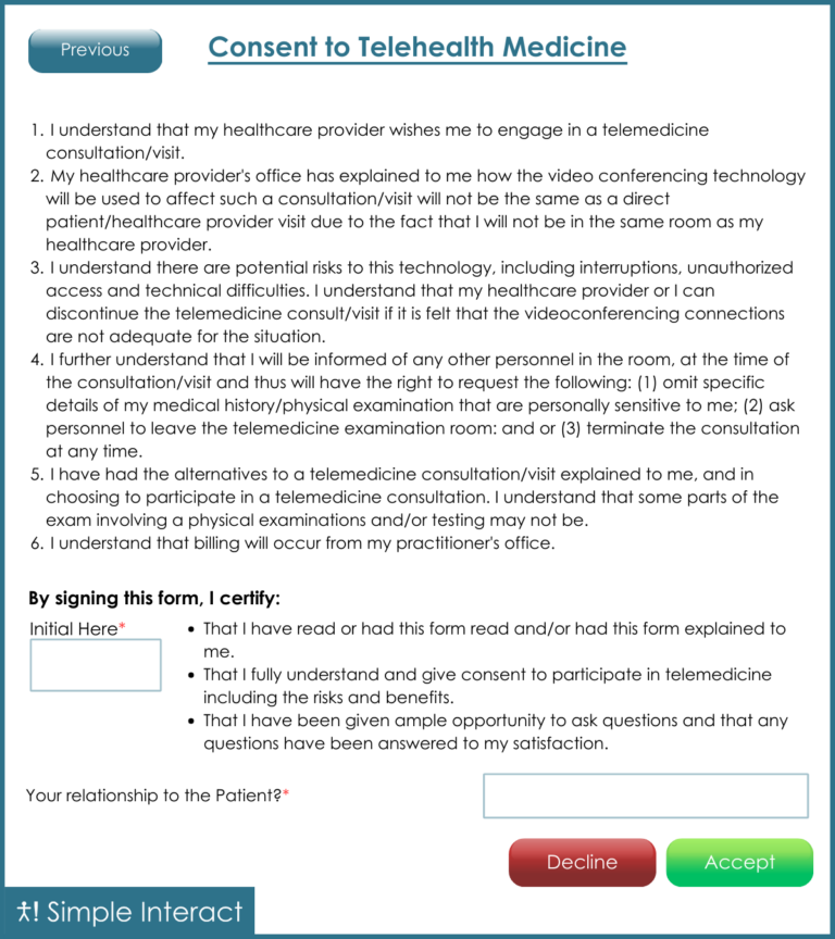 14 Effective Patient Intake Form Templates | Simple Interact
