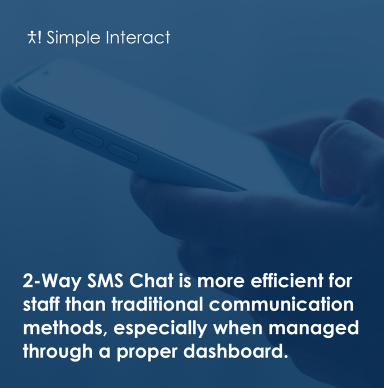 Web Live Chat vs Sms | Simple Interact